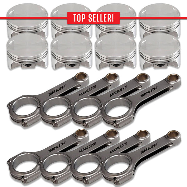 HHP Racing Drop-In Low Compression Piston & Connecting Rod Set for 15-