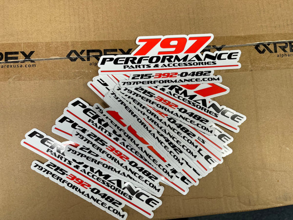 797 Performance Basic Slap Sticker