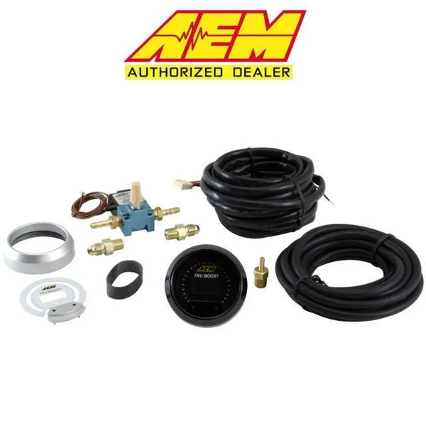 AEM X-Series Tru-Boost Controller Gauge w/ Boost Control Solenoid ...